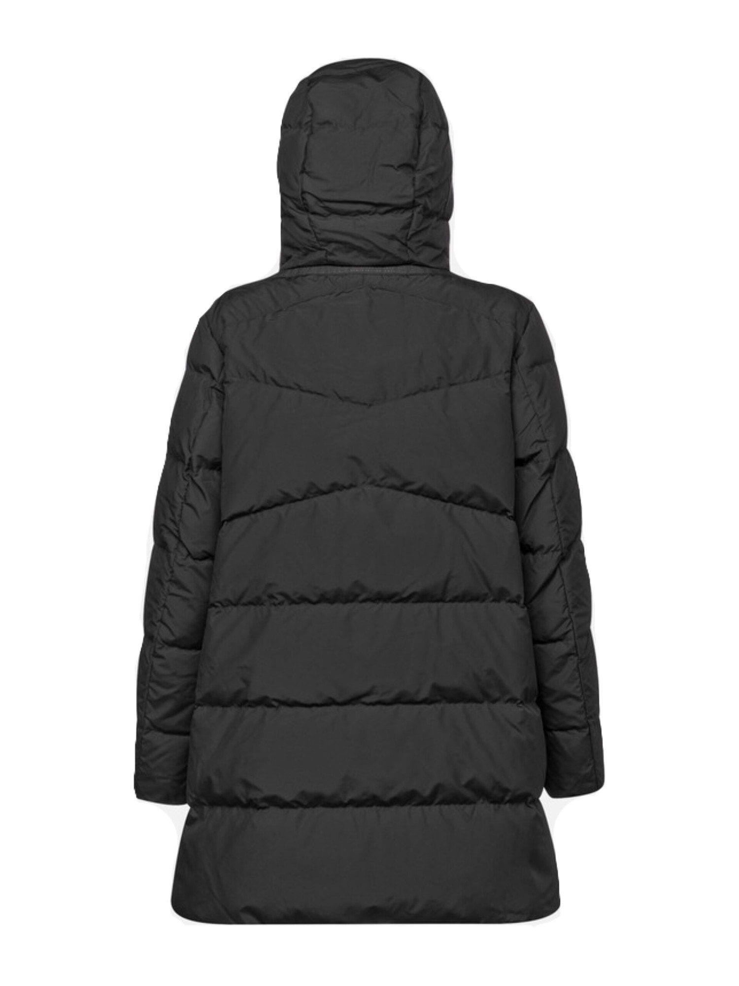 Piumino medio Geox Dalyla da donna nero | Liviana Calzature